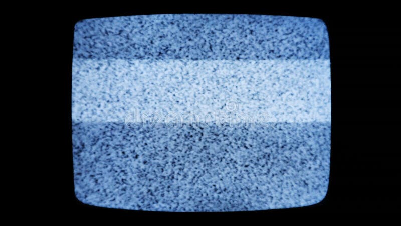 Vintage Cathode-Ray Tube Monochrome 4:3 TV with Static Noise Glitch ... Vintage Cathode-Ray Tube Monochrome 4:3 TV with Static Noise Glitch ...