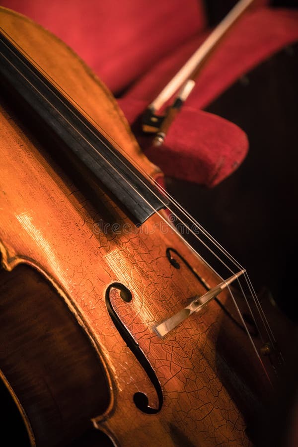 Vintage cello detail stock image. Image of body, style - 145120865
