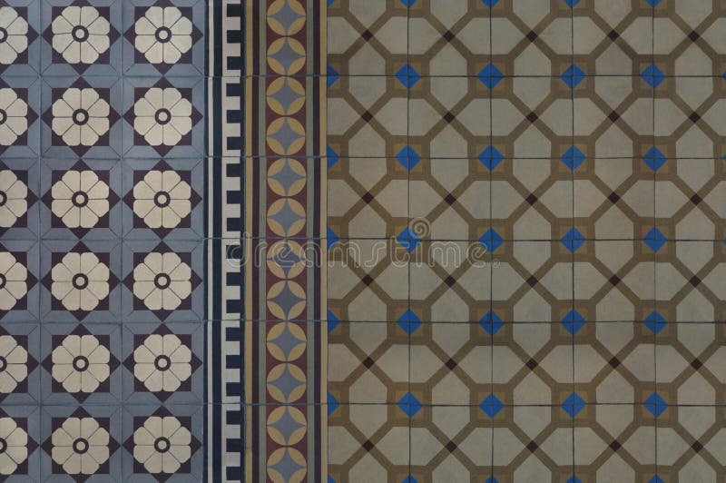 Vintage ceramic floor tile stock image. Image of background - 61297127