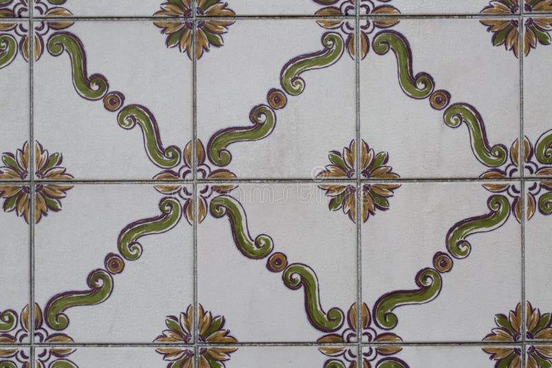 Vintage ceramic tile stock image. Image of decorative - 55157563