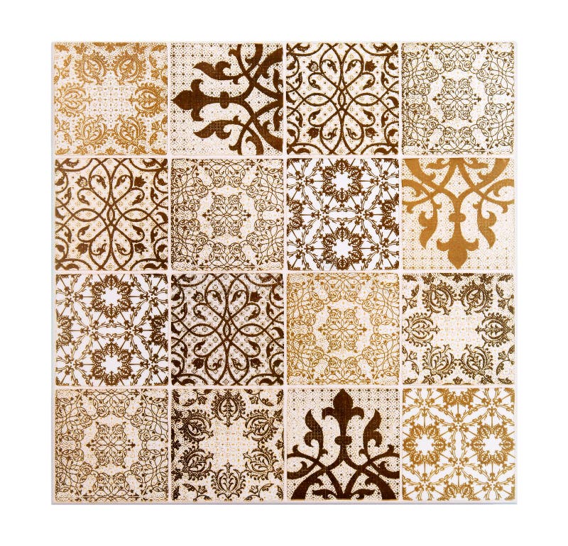Vintage ceramic tiles stock image. Image of element, house - 63945563