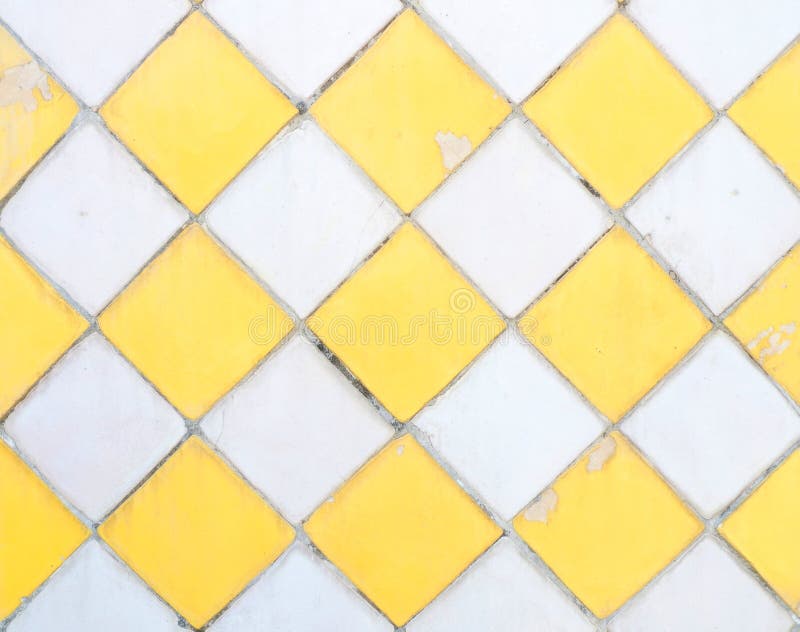 Vintage Ceramic Tiles Wall Decoration. Stock Image - Image of ...