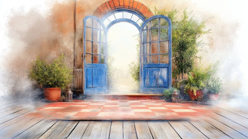 Vintage Checkerboard from the 1930s in Artistic Setting Stock Image ...