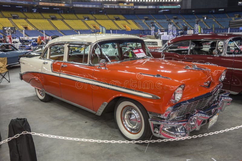 Vintage chevrolet car editorial stock photo. Image of side - 105088568