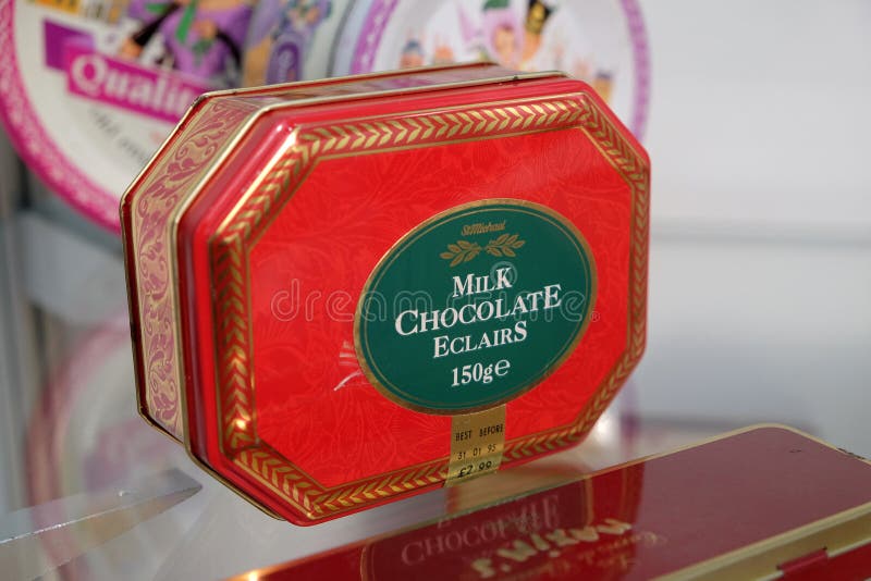 Vintage chocolate box editorial stock photo. Image of isolated - 18198588
