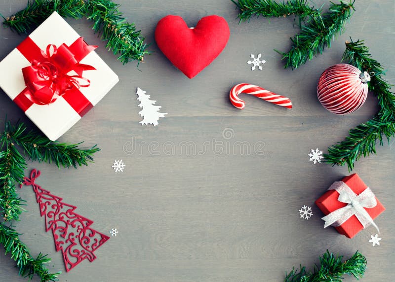 Vintage Christmas Ornaments Stock Photo - Image of artistic, bear: 62816144