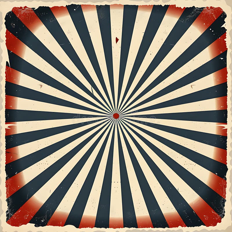 Vintage Circus Hypnotic Style Background Stock Illustration ...
