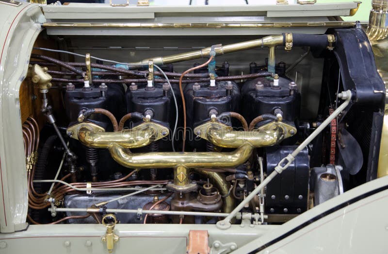 Automotive Engine Close Up stock photo. Image of fuel - 34709728