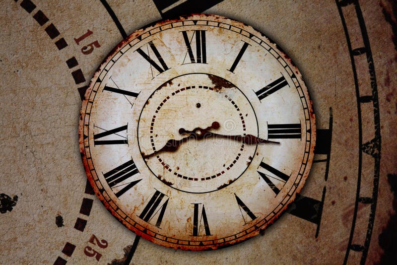 Vintage clock stock image. Image of hour, minute, countdown - 36685021