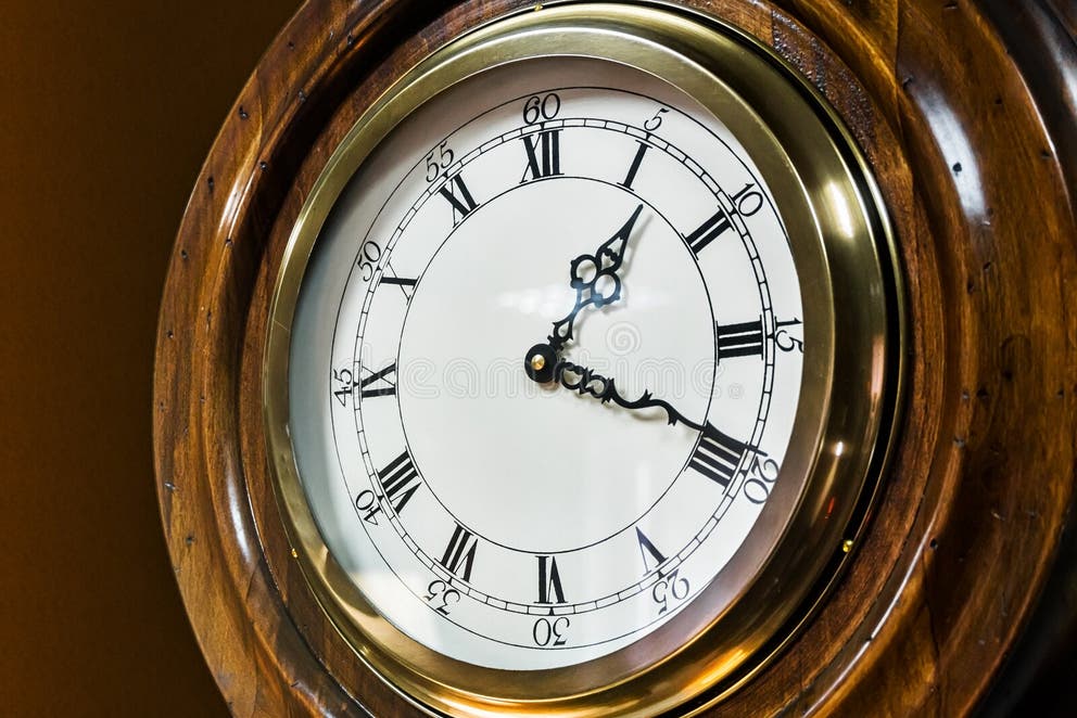 Vintage clock stock image. Image of elegance, aged, retro - 49806783