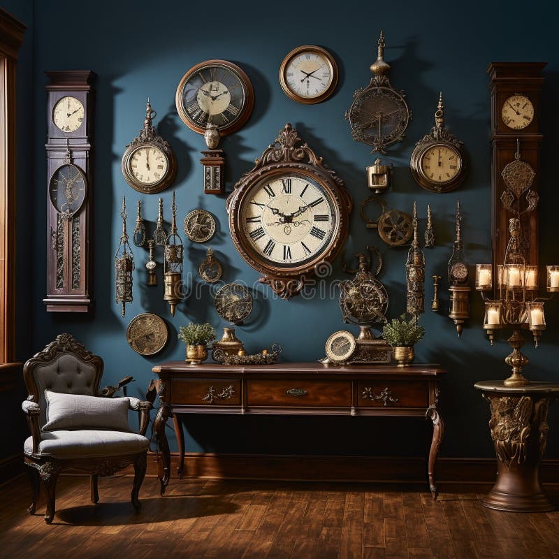 Mesmerizing Vintage Clock Collection Stock Photos - Free & Royalty-Free ...