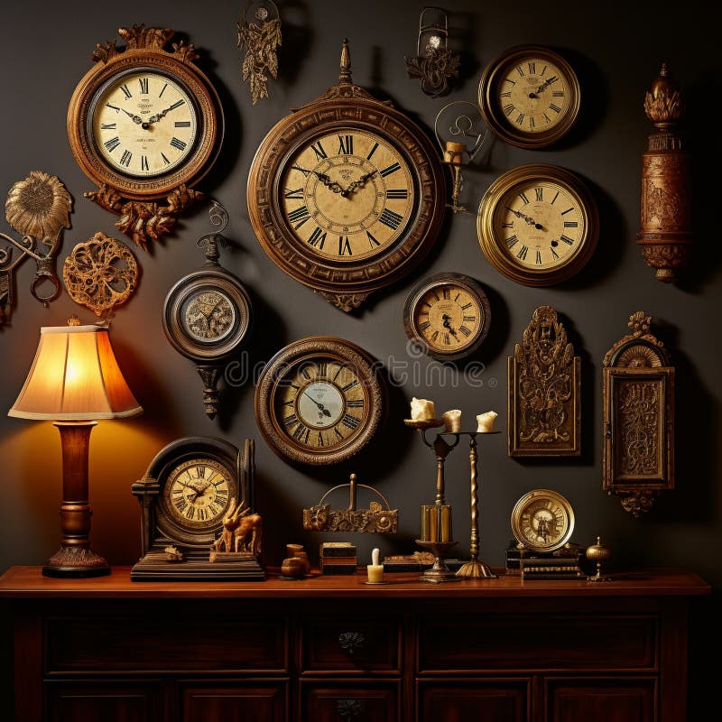 Mesmerizing Vintage Clock Collection Stock Photos - Free & Royalty-Free ...