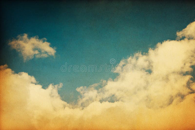 Vintage Clouds stock photo. Image of cyan, space, night - 20319008