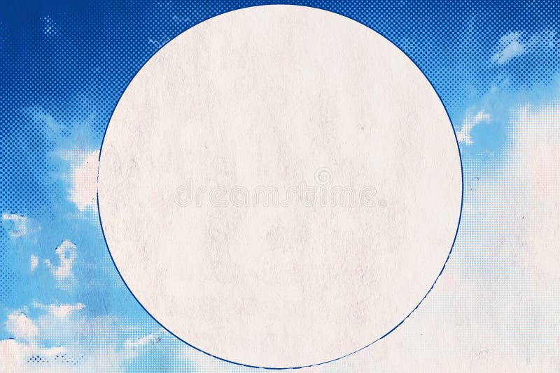 Vintage Clouds with Copyspace Stock Illustration - Illustration of ...