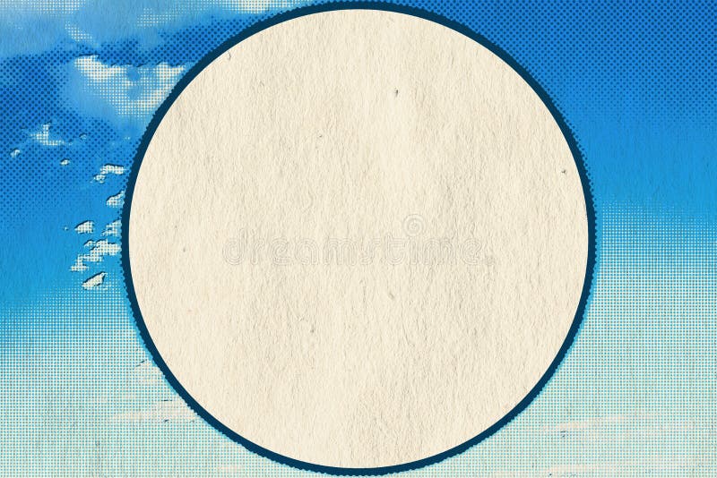 Vintage Clouds with Copyspace Stock Illustration - Illustration of ...