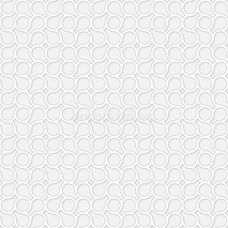 Vintage Color Curved Circles Pattern - Seamless Ba Stock Vector ...