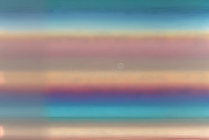 Vintage Flat Abstract with Big Soft Waves. Stock Illustration ...