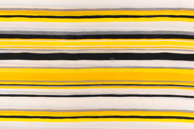 Vintage Color Yellow Fabric Abstract Line Pattern Stripe Textile ...