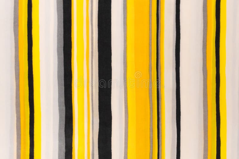 Vintage Color Yellow Fabric Abstract Line Pattern Stripe Textile ...
