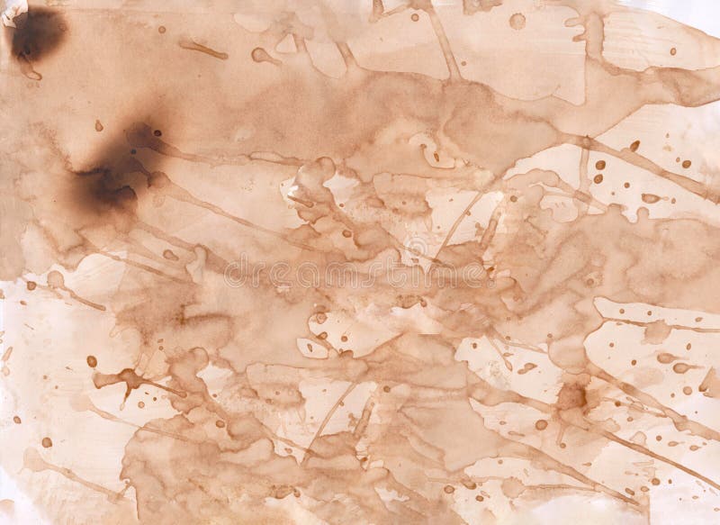 Vintage Colored of Old Paper Background with Thermal Burn Marks Stock ...