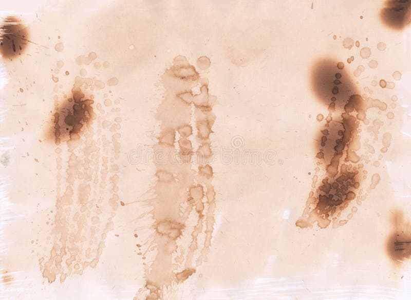 Vintage Colored of Old Paper Background with Thermal Burn Marks Stock ...