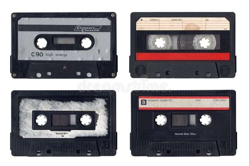 Retro Styled Image of an Old Compact Cassette Stock Photo - Image of ...