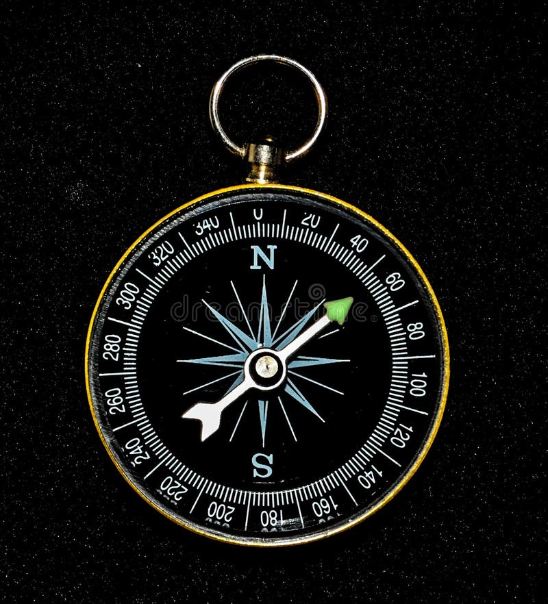 Vintage Compass stock photo. Image of glass, science - 140848086