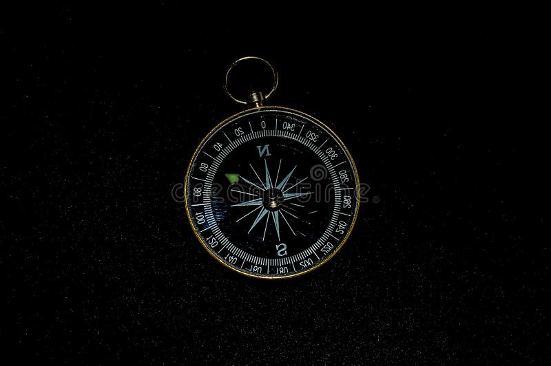 Vintage Compass stock image. Image of direction, magnifying - 347522859