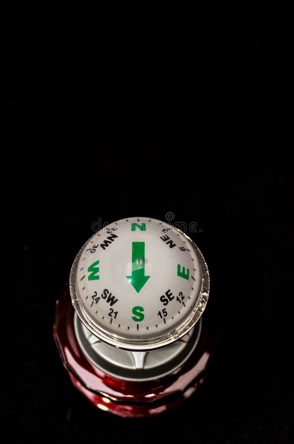 Vintage Compass stock image. Image of magnifying, classic - 47980797
