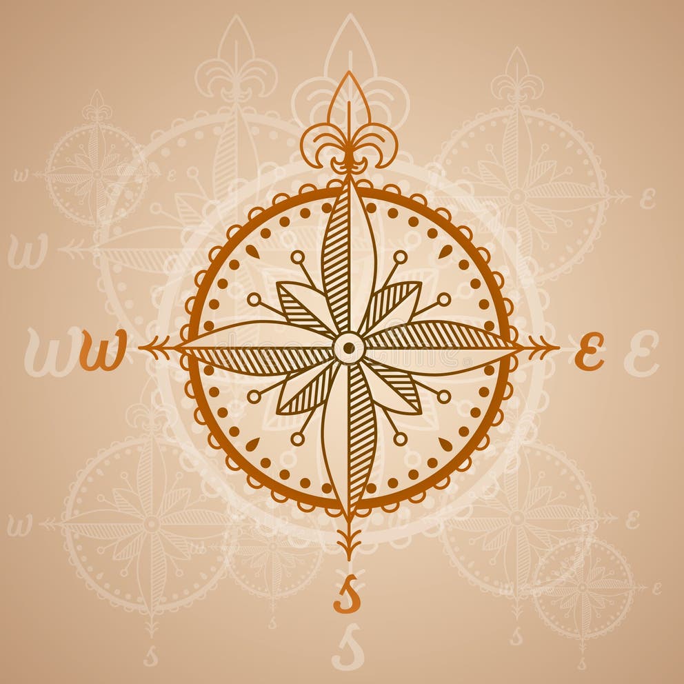 Compass Label Stock Illustrations – 10,800 Compass Label Stock ...