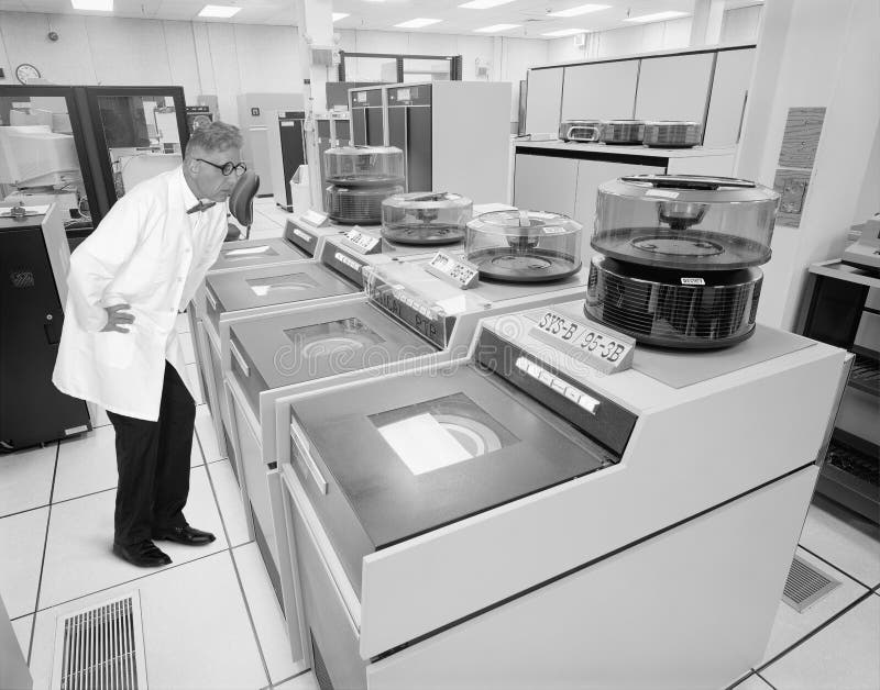 Vintage Computer, Computers, Technology, Engineer Stock Image - Image ...