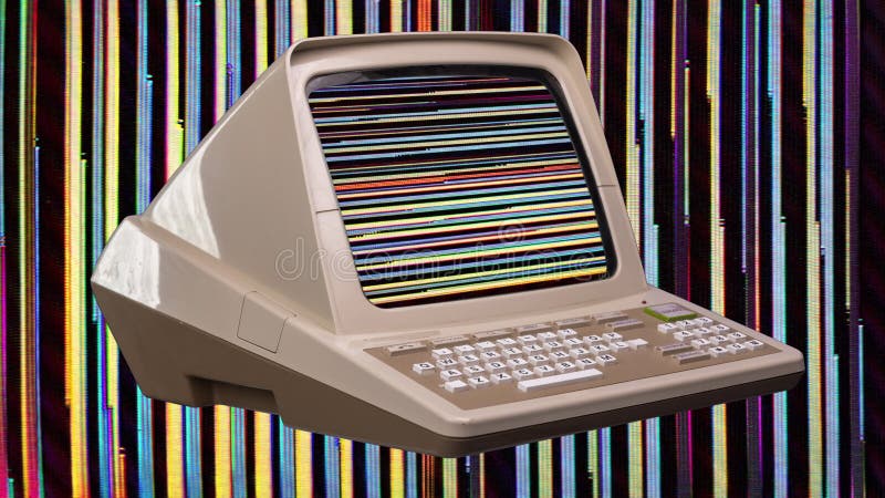 Old Fashioned Tv with Static Stock Video - Video of retro, people: 57540157