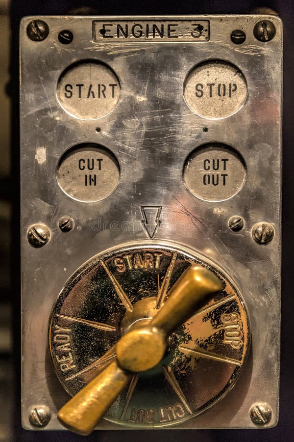 Old Vintage Antique Electronic Control Board Stock Image - Image of ...