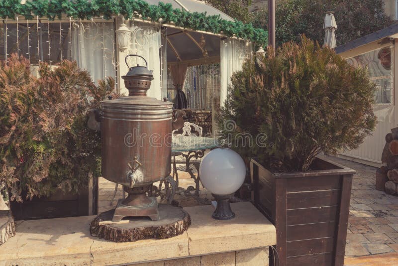 SAMOVAR - Old Samovar -old Cafe Stock Image - Image of ghahvehkhaneh ...