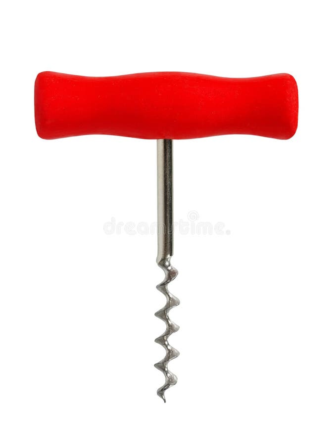 Corkscrew stock photo. Image of isolated, opening, white - 8355328