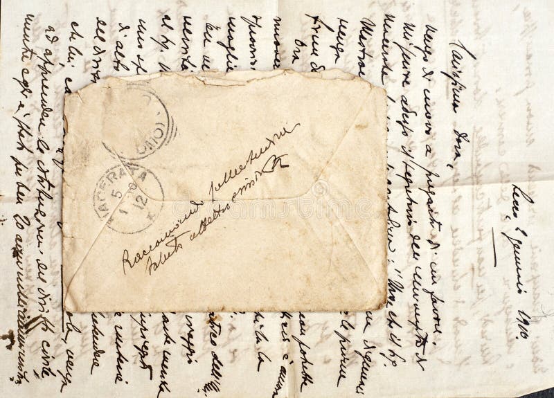 Vintage Correspondence stock photo. Image of history - 311197260