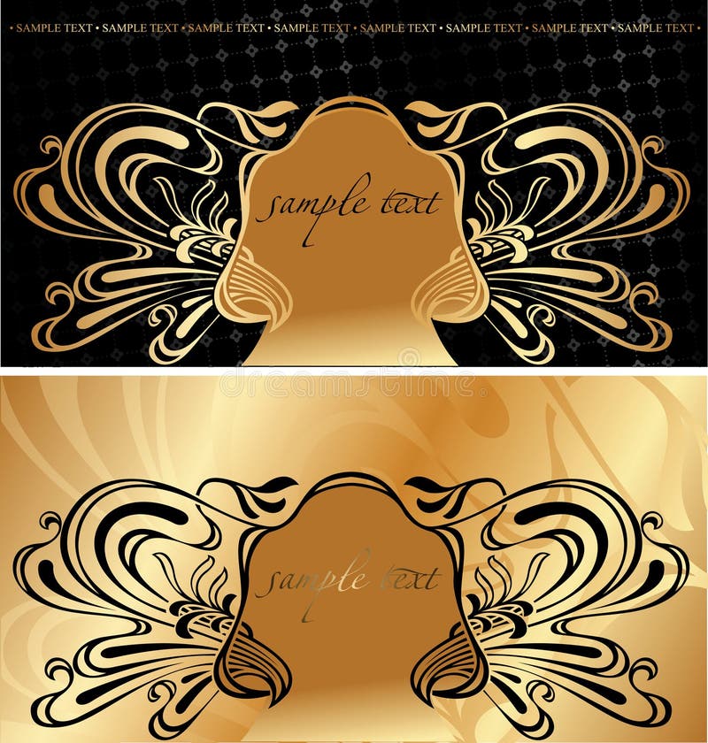 Vintage Cover Background. stock vector. Illustration of metal - 11000391