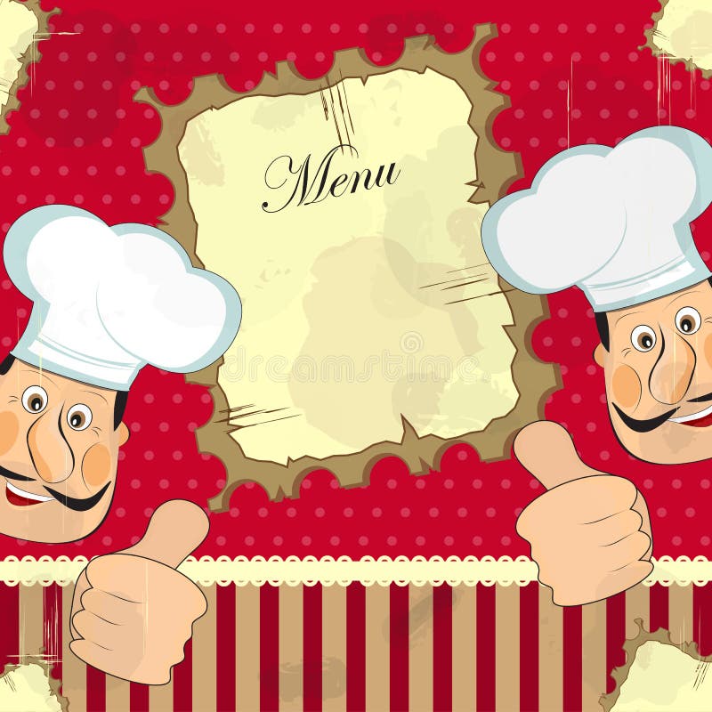 Menu Dummy stock photo. Image of breakfast, empty, blank - 16335640