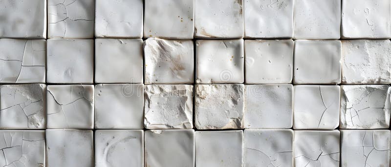 Vintage Cracked Ceramic Tile Texture - Minimalist Elegance. Concept ...