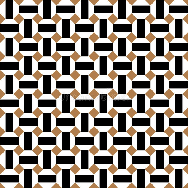 Vintage Cross Lines Tiles Vector Pattern or Background Stock Vector ...