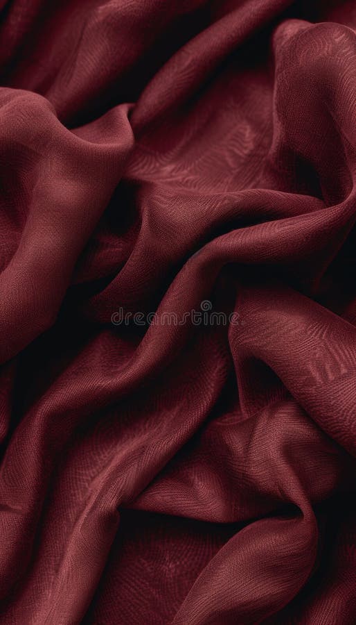 Vintage Dark Red Sofa Textile Fabric Texture Background for Retro Style ...