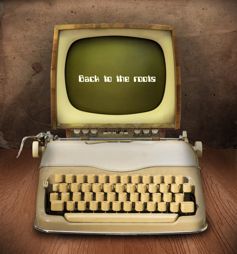 Computadora De Escritorio Vieja Imagen de archivo - Imagen de ...