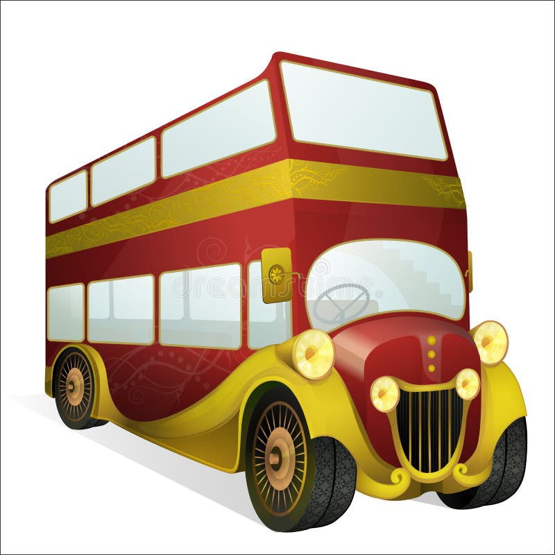 Open Topped Bus Clipart 20