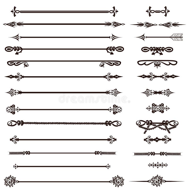 Victorian Arrows Stock Illustrations – 301 Victorian Arrows Stock ...