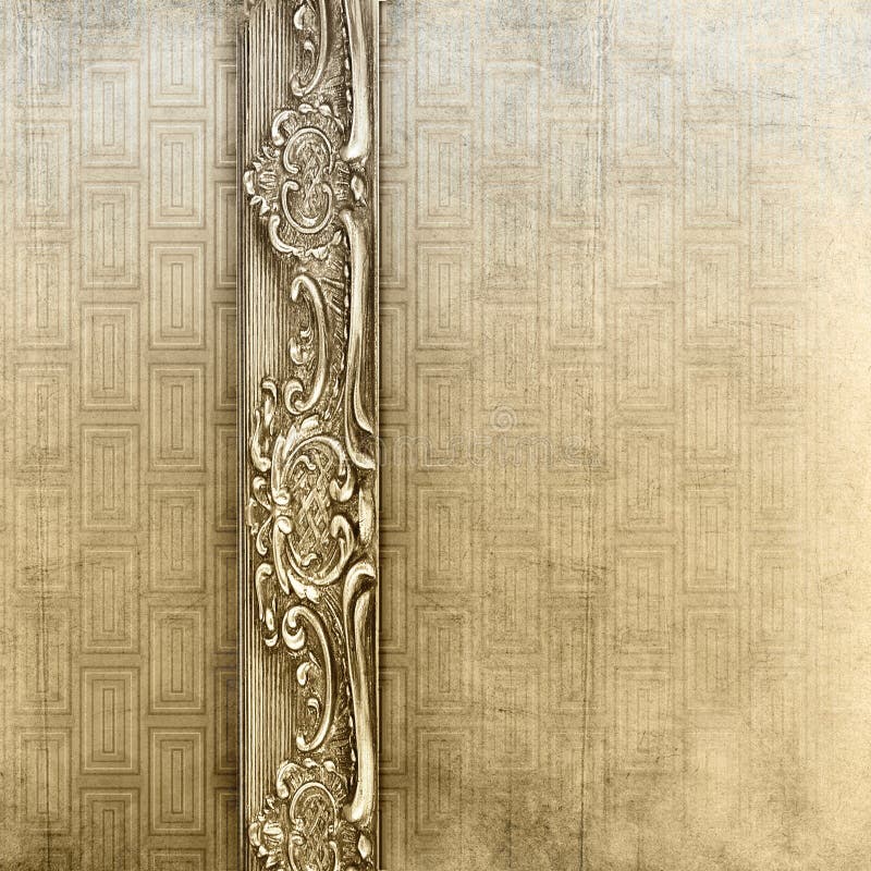 Vintage Decorative Background Stock Illustration - Illustration of ...
