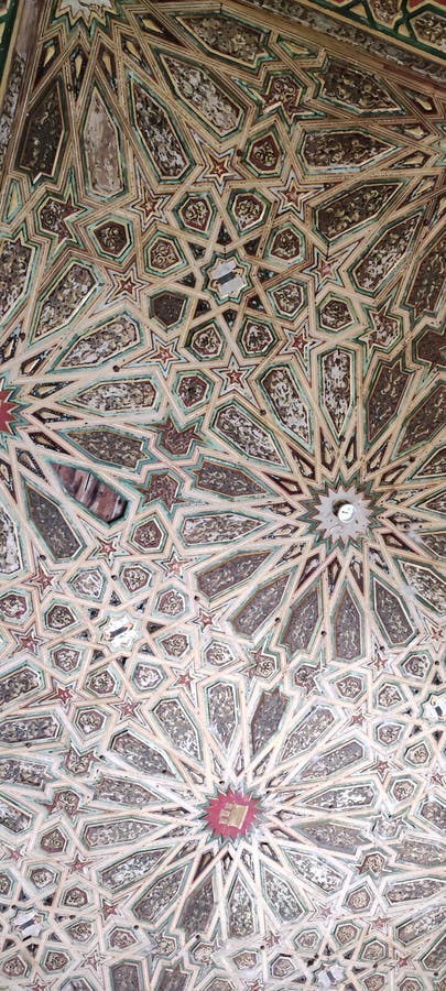 Vintage Decorative Pattern, an Architectural Element Stock Image ...