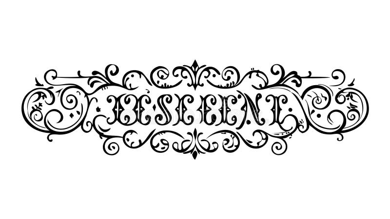 elegant text borders