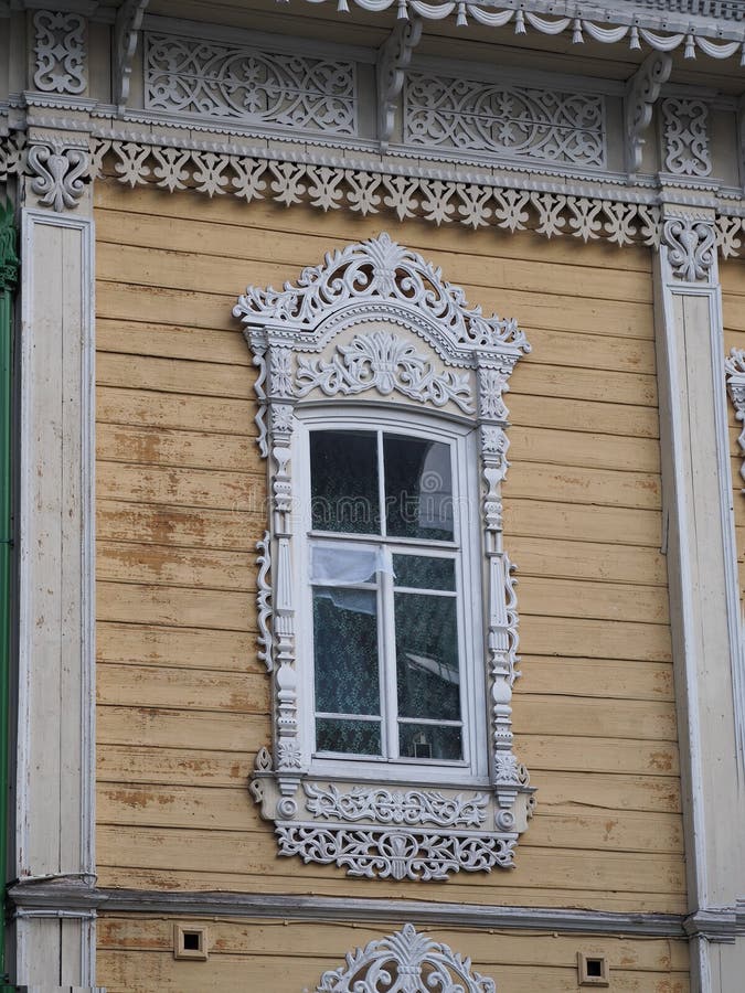 Vintage Decorative Wooden Windows Stock Image - Image of wall, antique ...