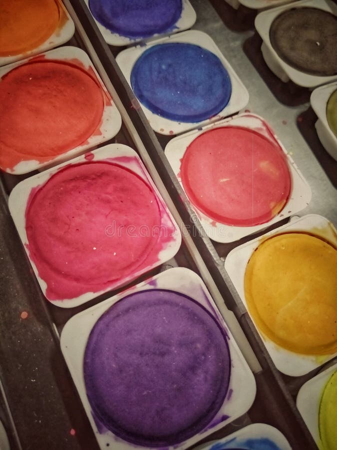 Vintage Del Color De Tono Del Watercolour Foto de archivo - Imagen de ...