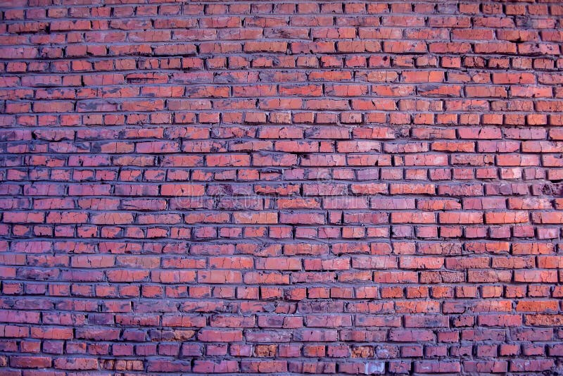 Vintage Del Fondo De La Pared De Ladrillos Rojos Y Textura Moderna Foto